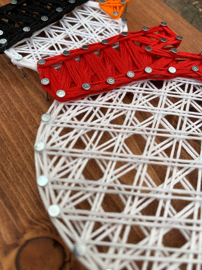 Snowman String Art TEMPLATE & Directions DIY Project - Etsy