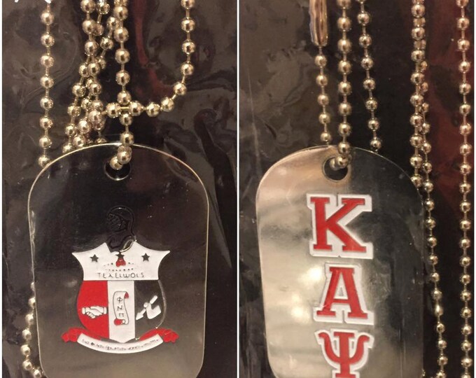 Kappa Alpha Psi Dog Tag - Etsy