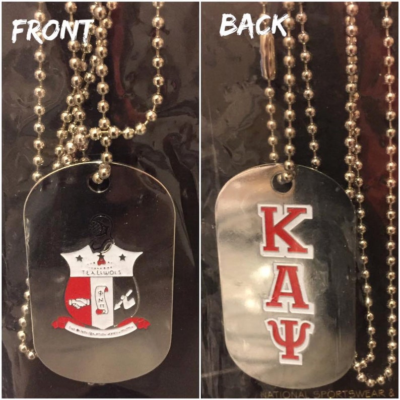 Kappa Alpha Psi Dog Tag - Etsy