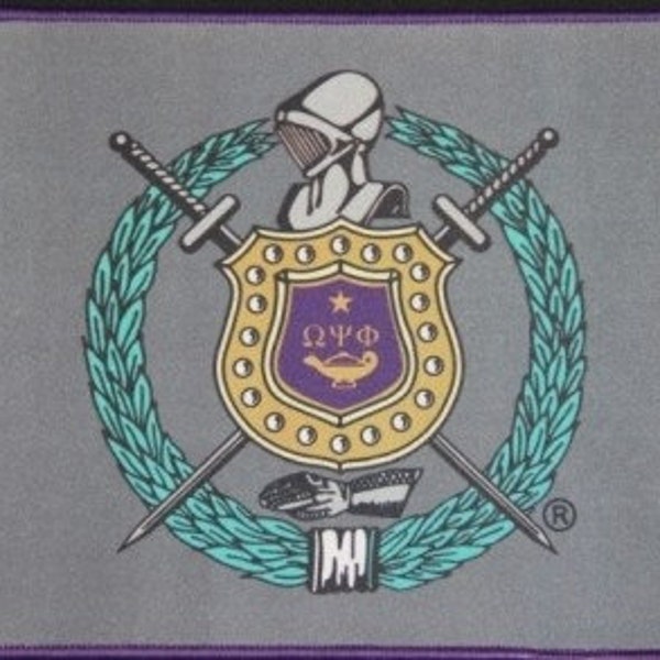 Omega Psi Phi Computer Mouse Pad - Etsy