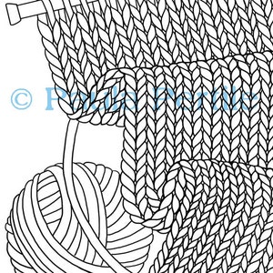 WORK IN PROGRESS Coloring Page / Printable Coloring Page / Drawing of ...