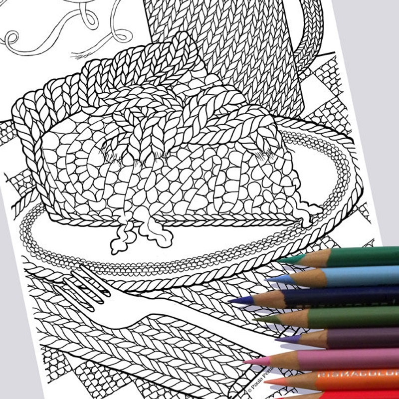 drawingsofknitting - Etsy