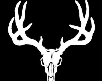Mule deer decal | Etsy