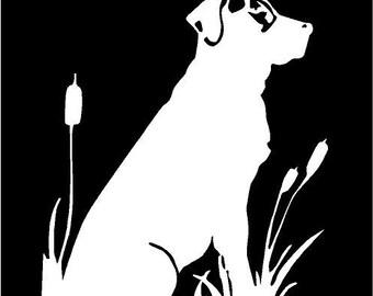 Vinyl Decal Lab Here's Your Lab Results duck hunt truck | Etsy