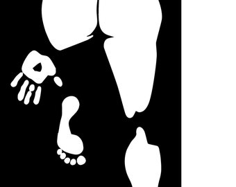 Booty Car Decal - Etsy