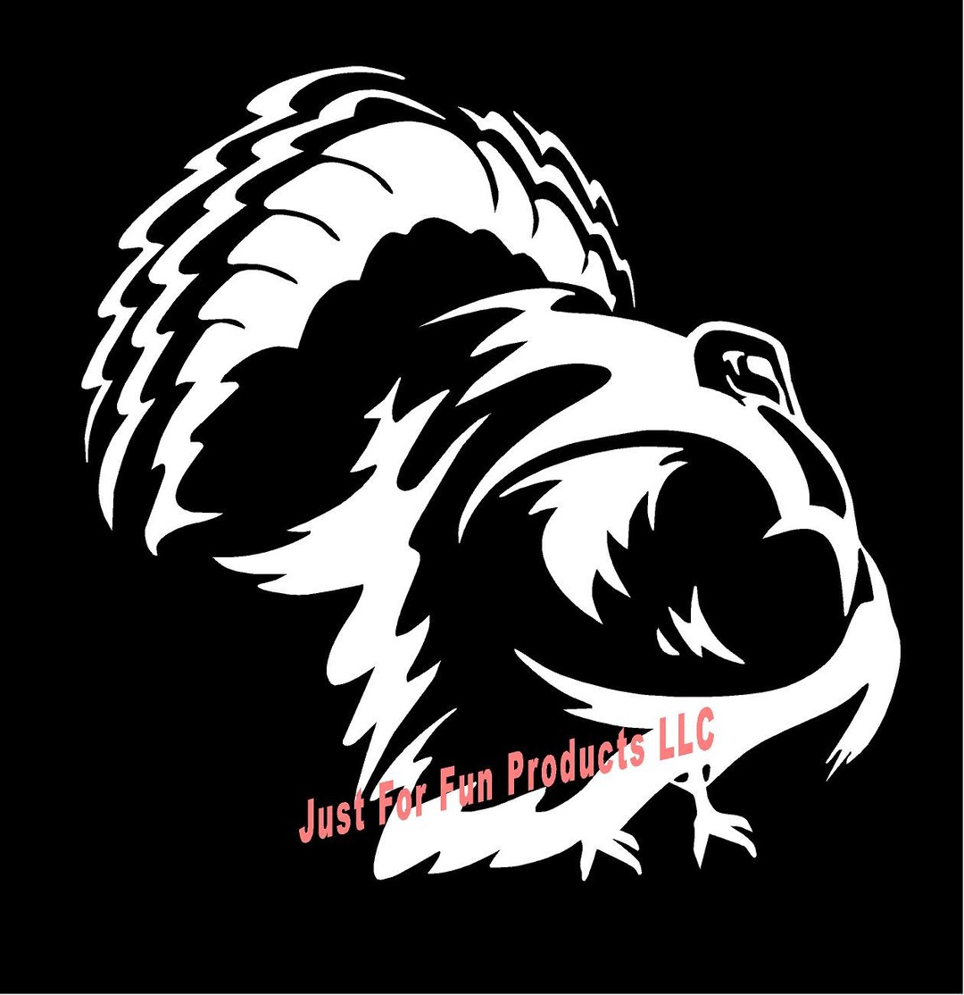 Vinyl Decal Turkey Strut #2 Hunt Hunter Truck Van Bumper Sticker Car ...