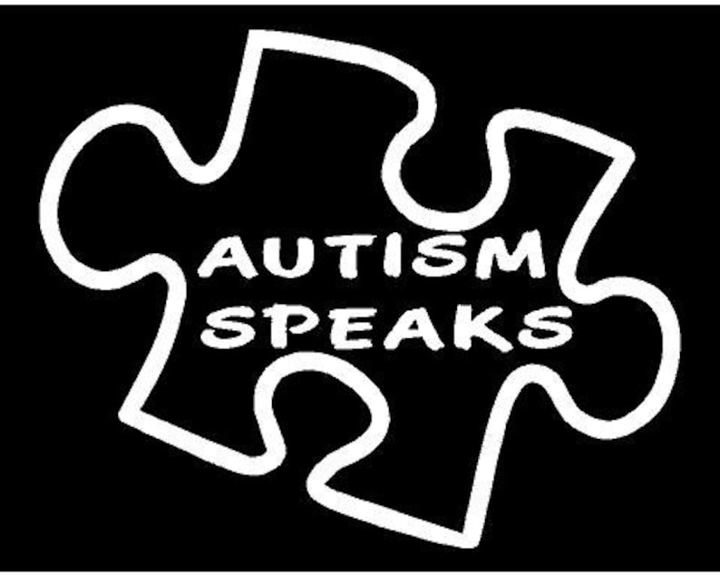 Vinyl Decal Autism Speaks Puzzle Piece Country Bumper Sticker - Etsy