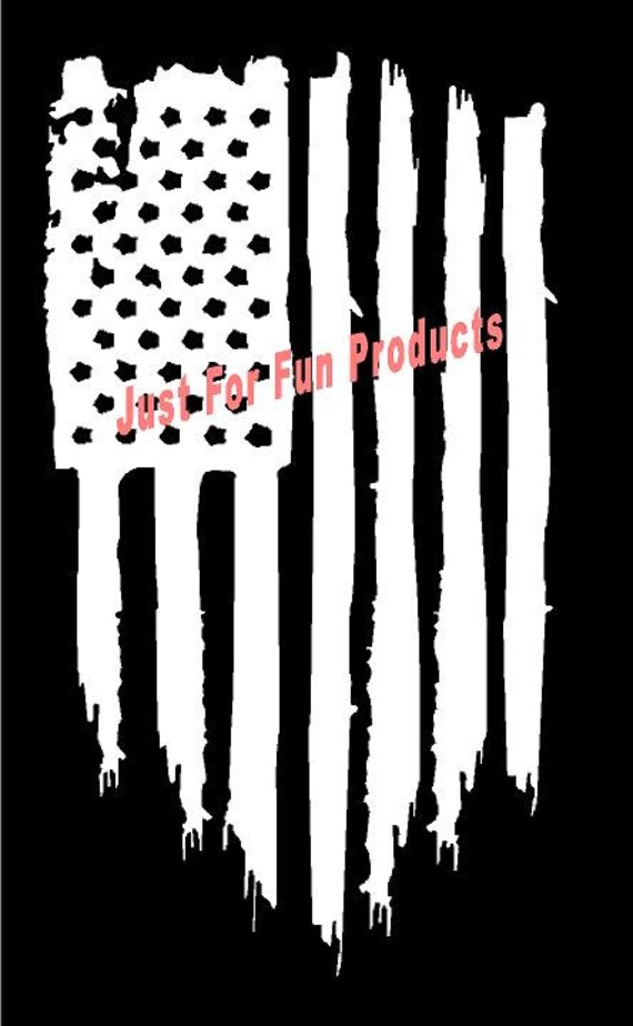 Rugged Flag American America Patriot Vinyl Decal Truck Country | Etsy