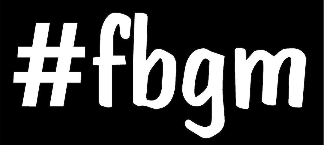 FBGM Vinyl Decal Get Money Truck Country Bumper Sticker Car Truck ...