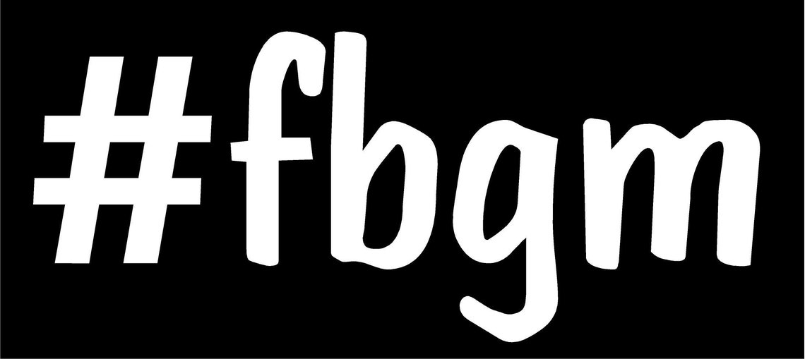 FBGM Vinyl Decal Get Money Truck Country Bumper Sticker Car - Etsy