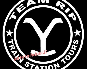 Rip Train Station Decal - Etsy
