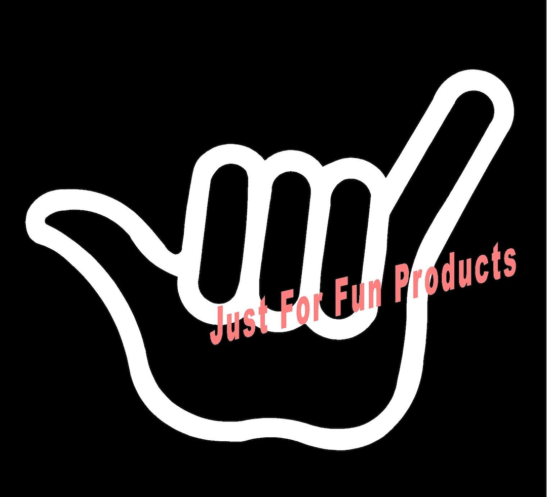 Hang Loose Hand Hawaii Hello Vinyl Decal Truck Country Bumper Sticker ...