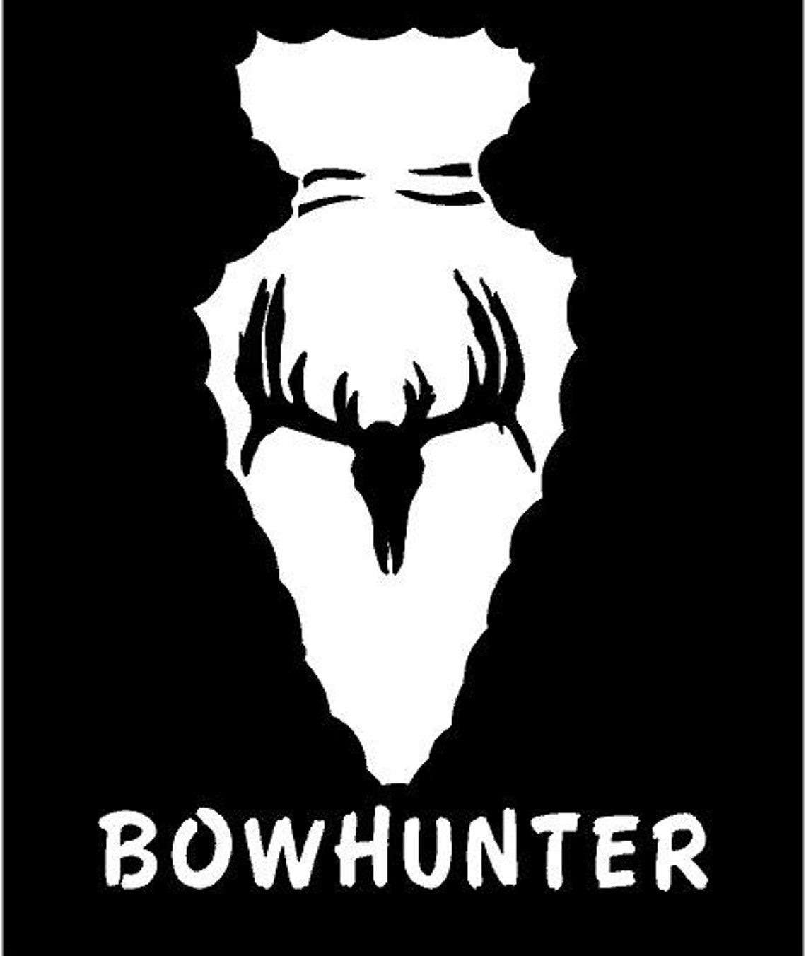 Vinyl Decal Arrowhead Bowhunter Non Typical Hunt Truck Country - Etsy
