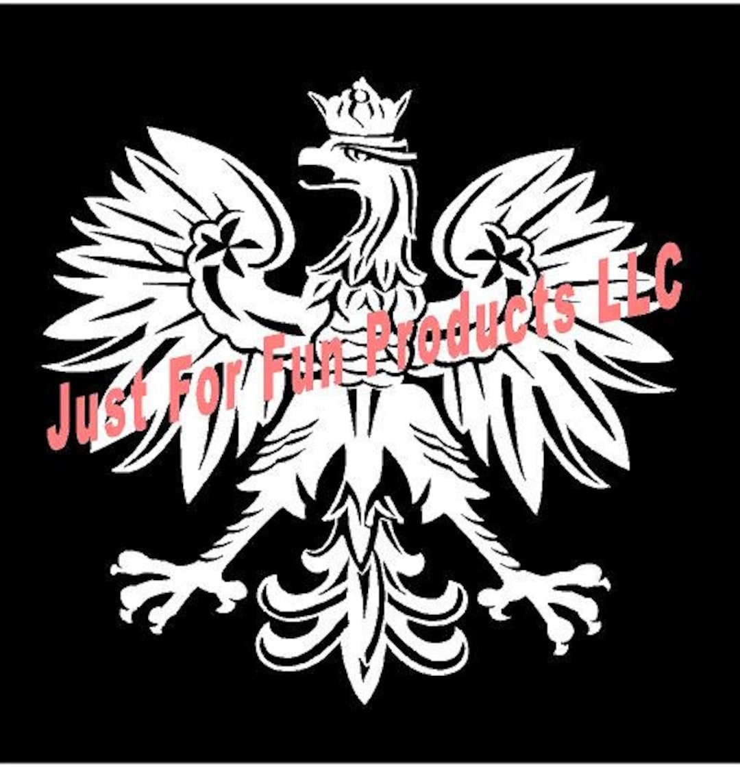 SMALL Vinyl Decal Polish Eagle Fun Country Bumper Sticker Car Truck ...