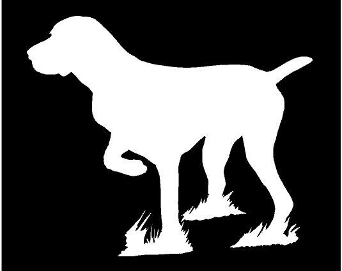 Vinyl Decal Pointer Shadow German Shorthair Puppy Dog Hunt Country ...