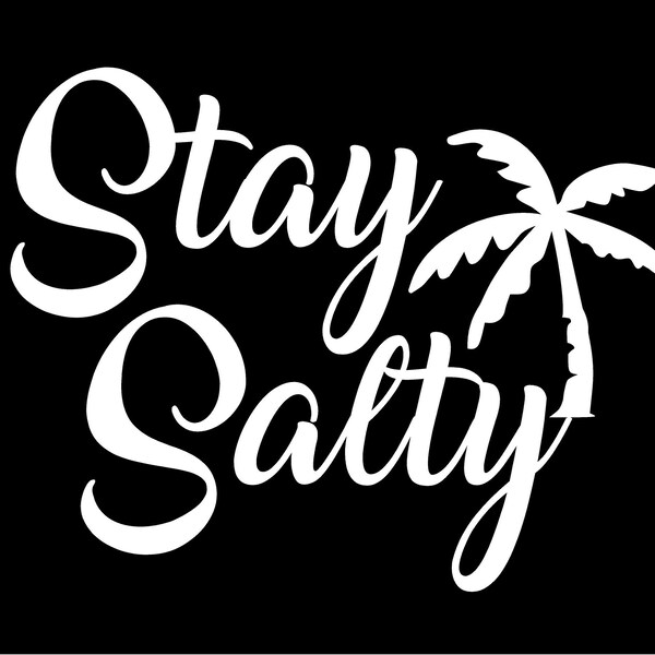 Stay Salty Sticker - Etsy