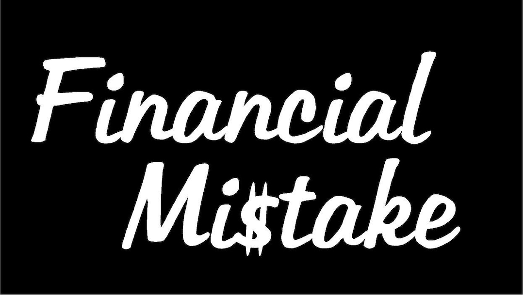 Financial Mistake Fun Vinyl Decal Truck Van Bumper Sticker Car Truck ...