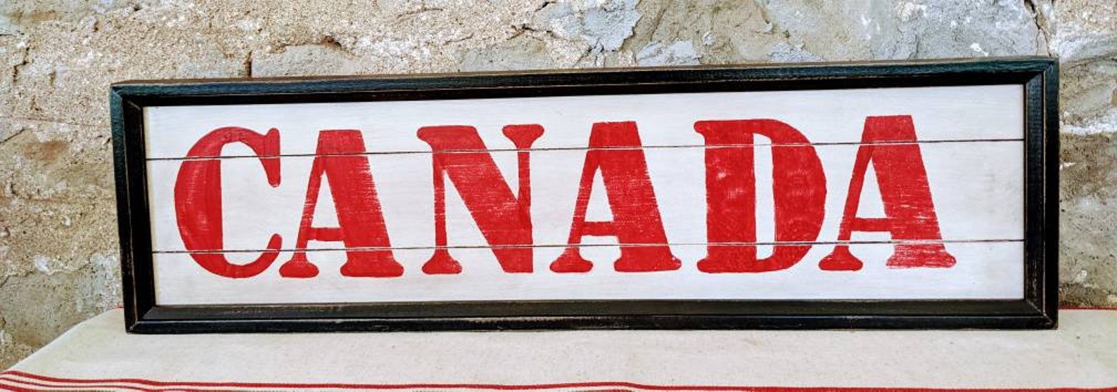 Canada Sign Sign Wooden Sign Canada 150 Rustic Nastalgic - Etsy Canada