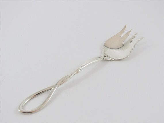 Sterling Silver Fork With Twisted Handle | Etsy