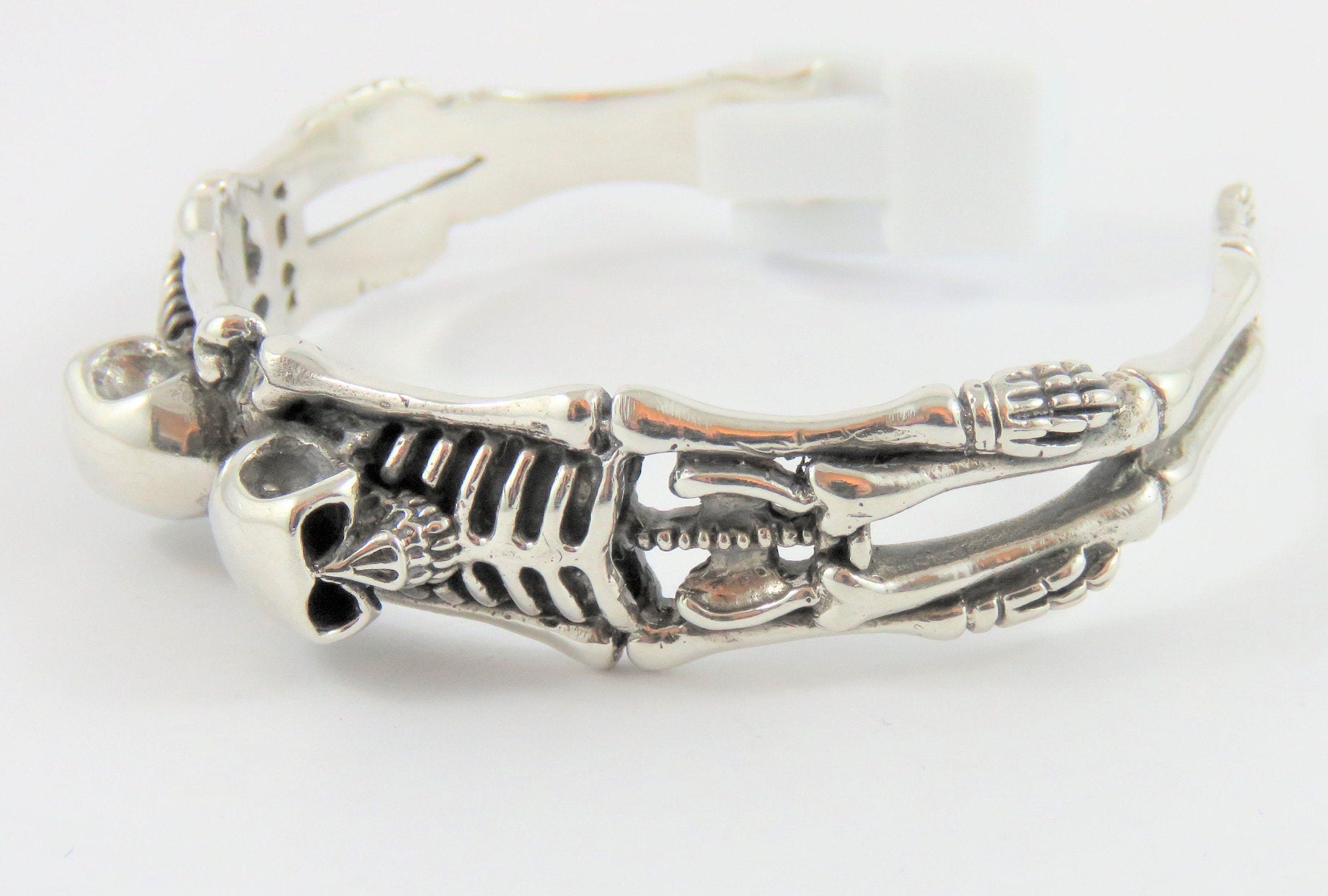 Skeleton Cuff Bracelet Featuring: Raf Simons Skeleton Cuff Bracelet