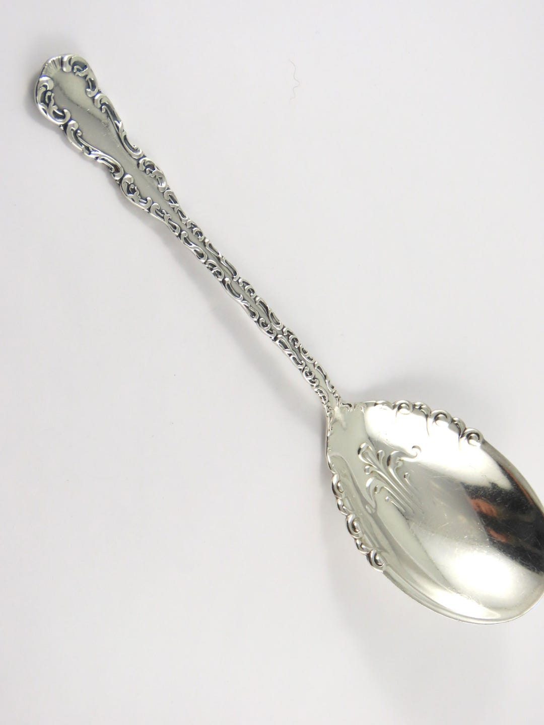 Roden Sterling Silver Berry Spoon Louis XV Pattern - Etsy