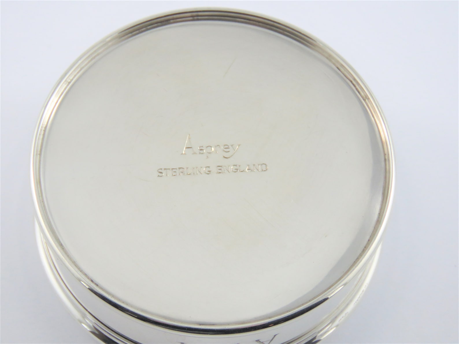 Sterling Silver Asprey Round English Container With Hallmarks - Etsy ...
