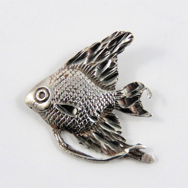 Angel Fish Pendant - Etsy