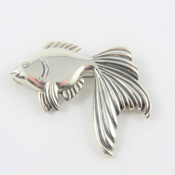 Sterling Silver Fish - Etsy