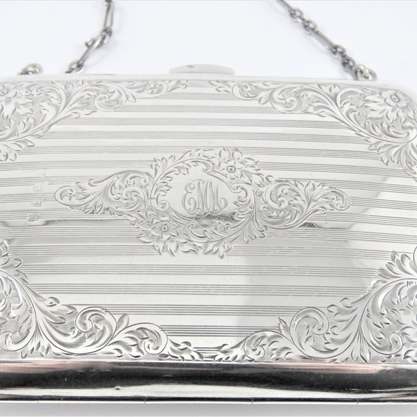 Silver Purse - Etsy