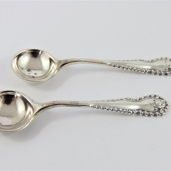 Silver Salt Spoon - Etsy