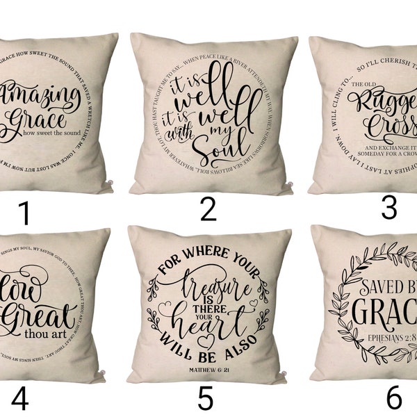 Bible Verse Pillow - Etsy