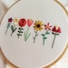 Flower Embroidery Pattern, Coneflower, Calla Lily, Rose, Tulip, Sunflower, Columbine, Lily ...