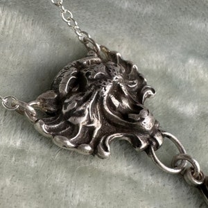 Victorian Gothic Tiger and Moonstone Handmade Talisman - Etsy