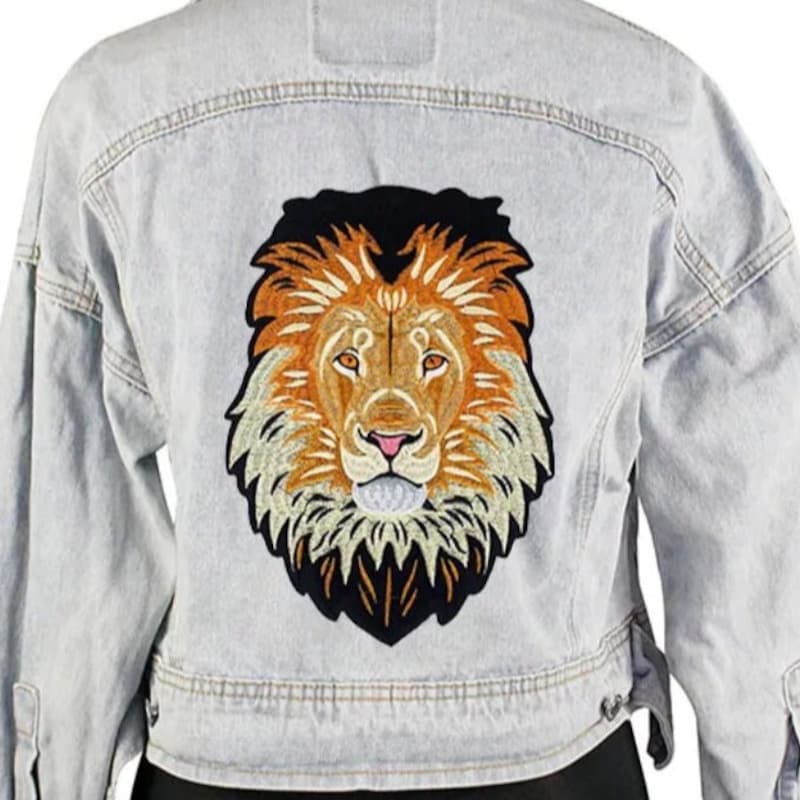 Lion Patch - Etsy