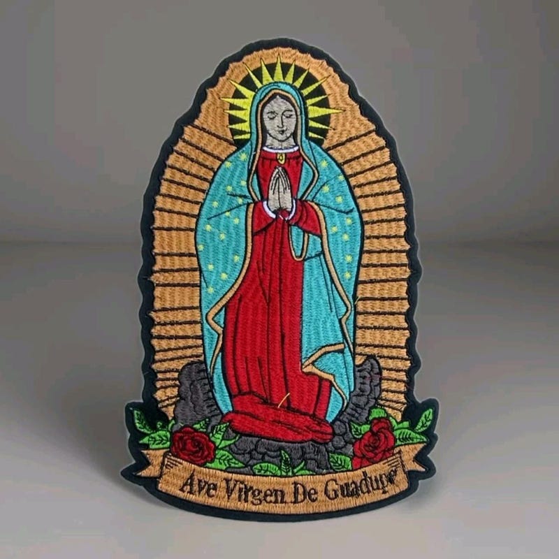 Virgin Mary Patch - Etsy