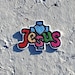 Jesus Christianity Cross I Love Jesus Embroidered Iron on Patch - Etsy