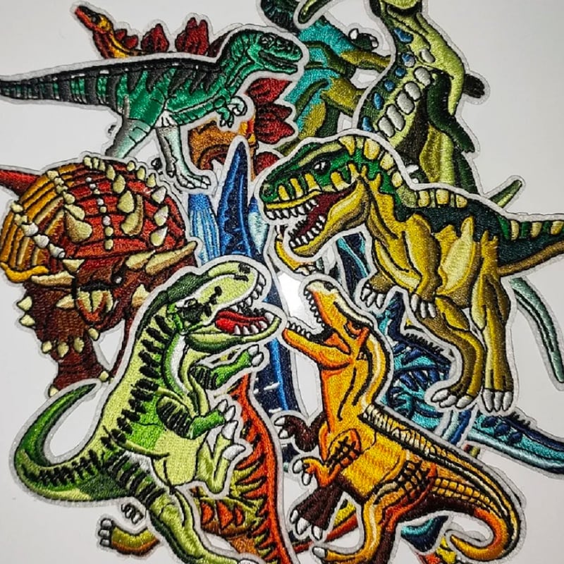 Dinosaur Patch - Etsy