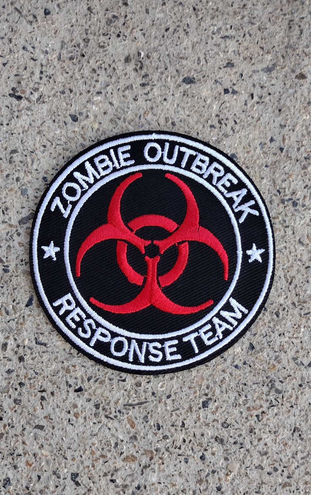 Zombie Outbreak Response Team Cosplay Bio Hazard Embroidered Iron-on ...