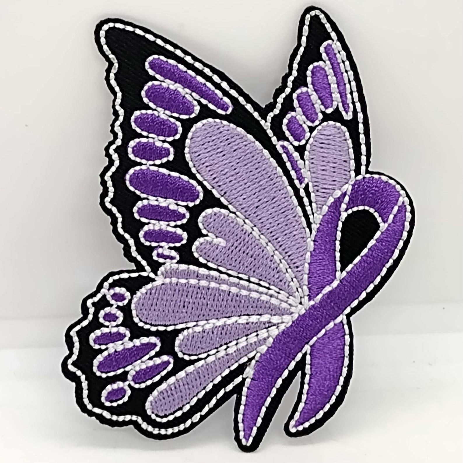 Purple Ribbon With Butterfly Wings Alzheimer's Awareness Pancreatic ...