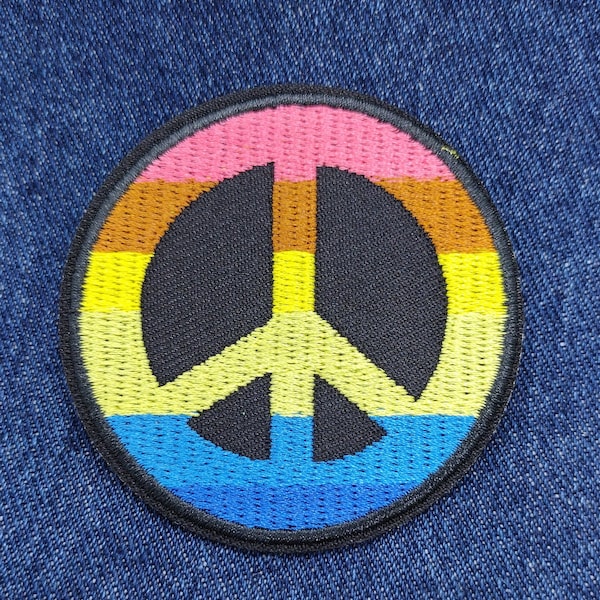 Peace Sign Patch - Etsy