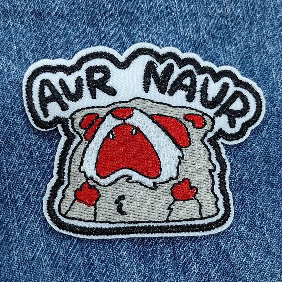 Aur Naur Ohh No Raccoon Animal Cat Embroidered Iron on Patch Meme - Etsy