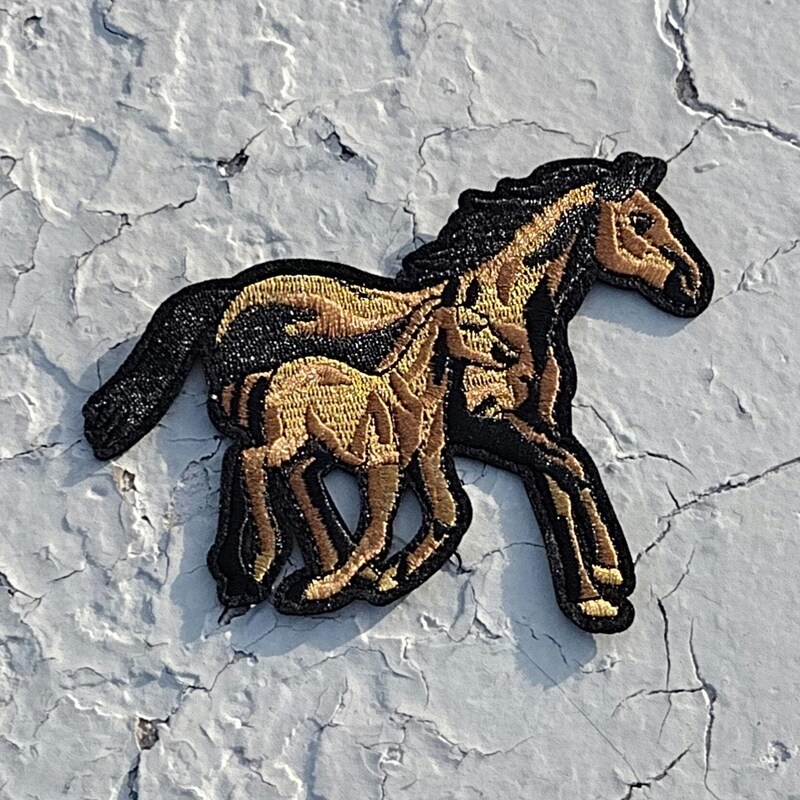 Sequin Horse Patches - Etsy