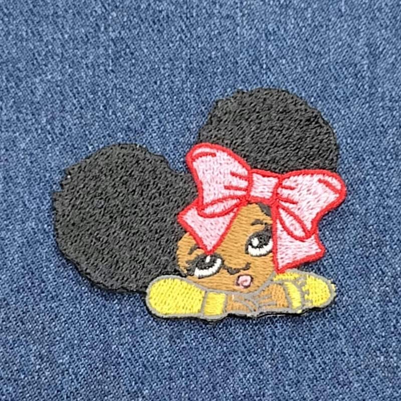 Afro Puff Patch - Etsy