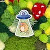 Cute Tan Gerbil Sticker. Paper Vinyl Laminate. Small Animal Pet Sticker ...