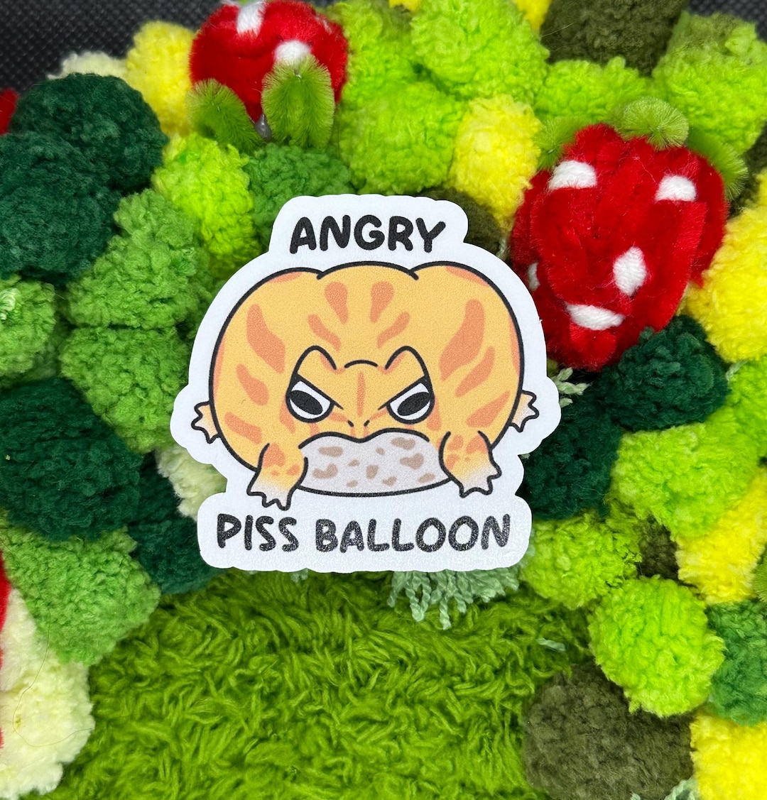 Angry Pac-man Frogs -piss Balloons - Etsy