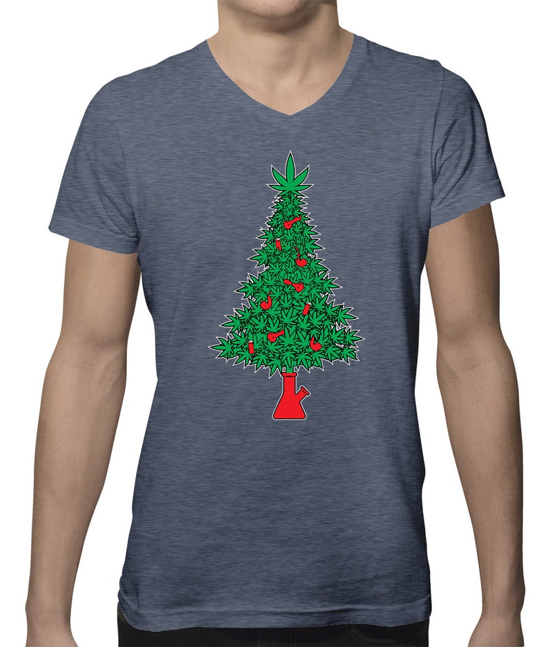 Hemp Xmas Tree Happy Holiblaze Christmas Party Bong Piece | Etsy