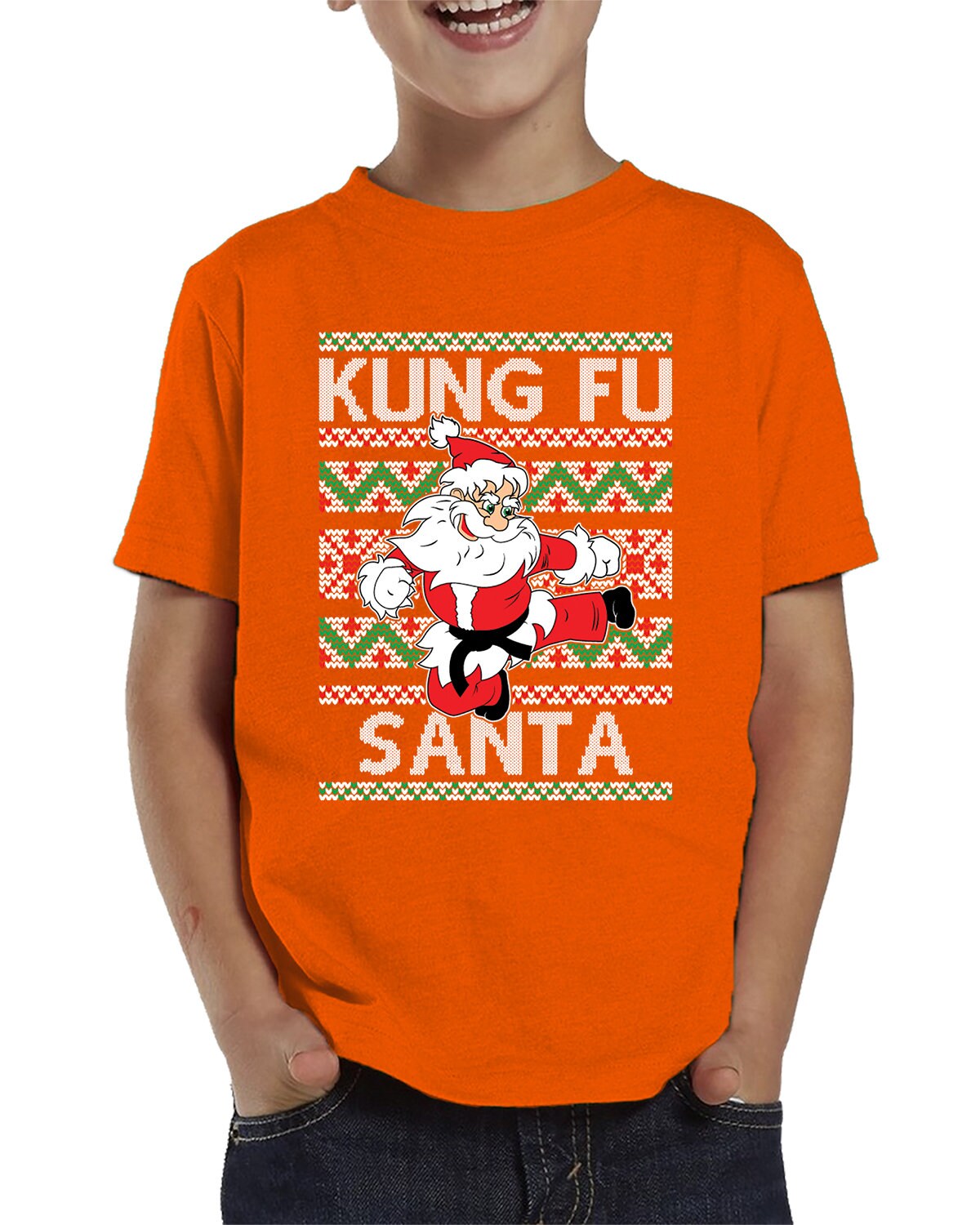 Kung-Fu Santa Christmas Xmas Funny Presents Holiday Gift Idea | Etsy