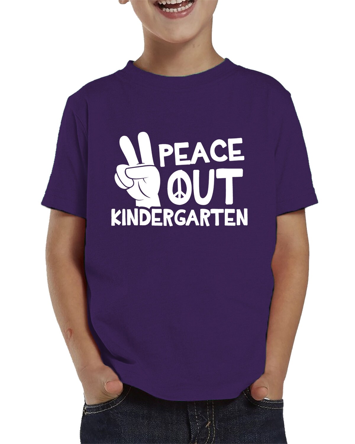 Peace Out Kindergarten Back To School Education Students | Etsy