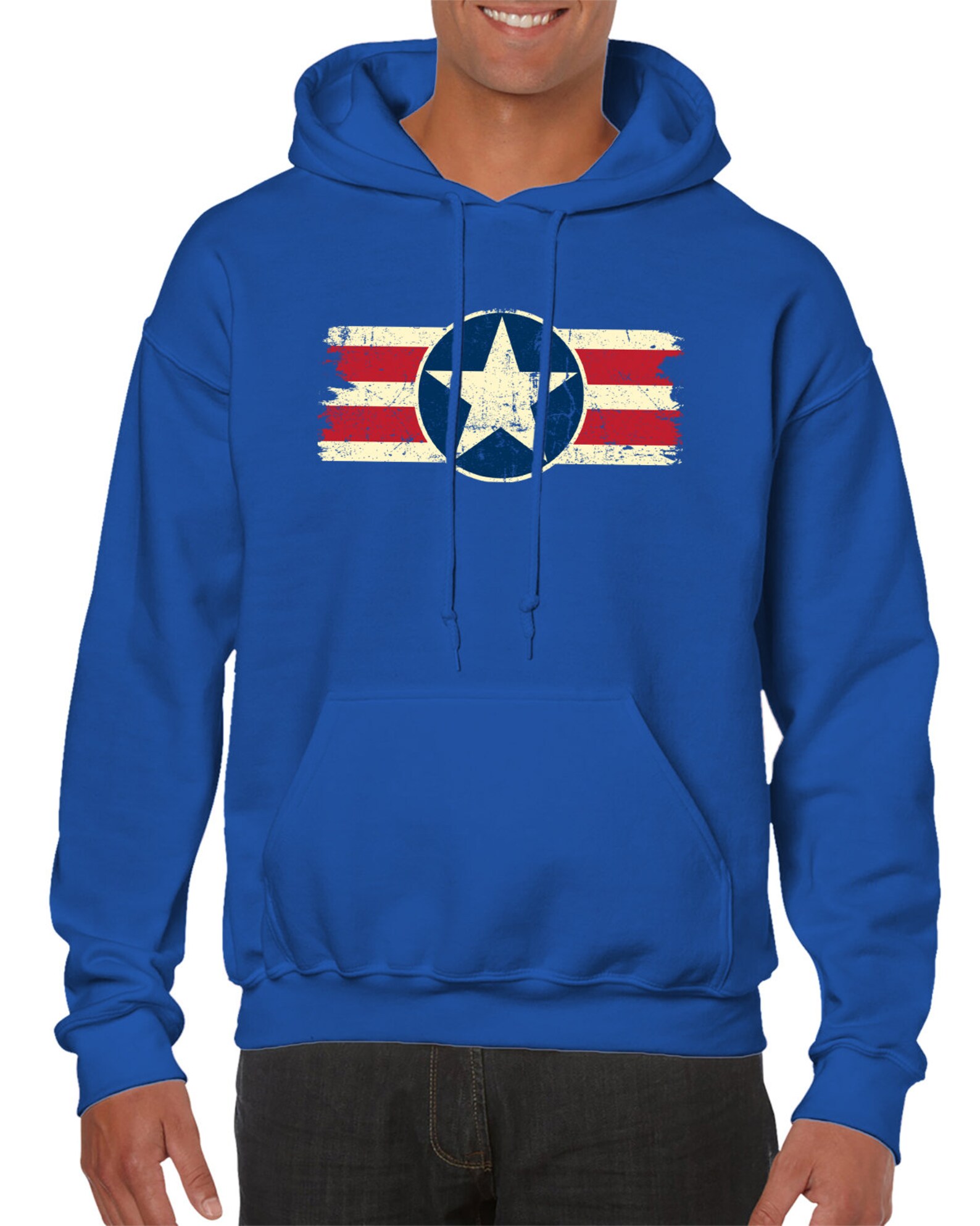 Retro Army Star Logo USA Flag Patriotic Patriotism Land of the | Etsy