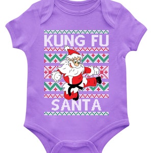 Kung-fu Santa Christmas Xmas Funny Presents Holiday Gift Idea - Etsy